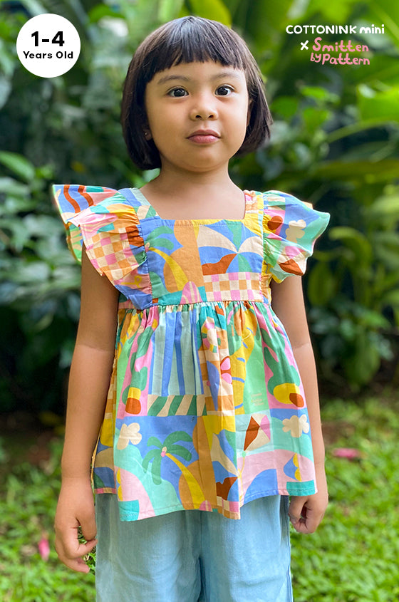 Cottonink Mini X Smitten by Pattern Top Collection – COTTONINK