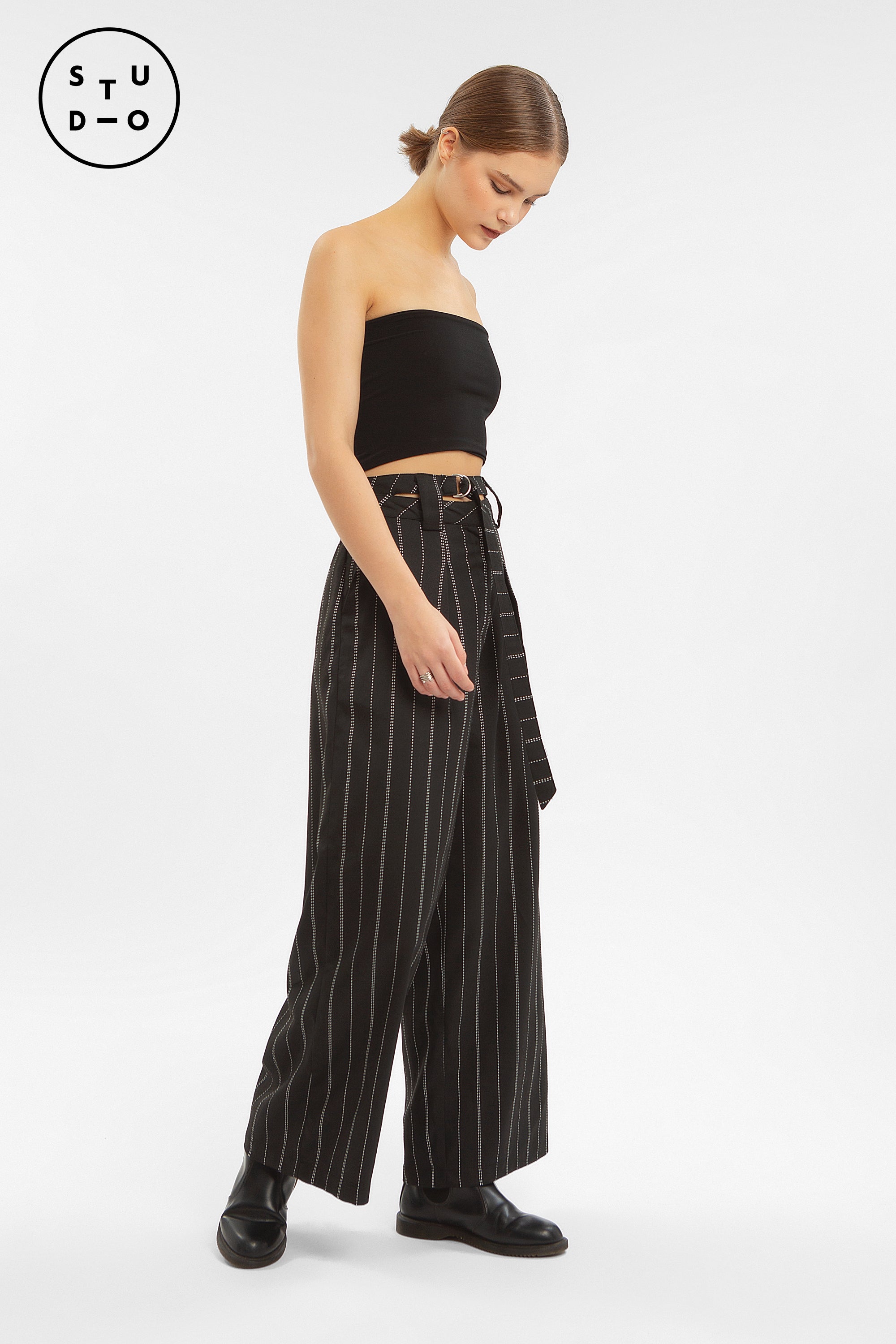 Black Pinstripes Vagabon - Defect Sale – COTTONINK